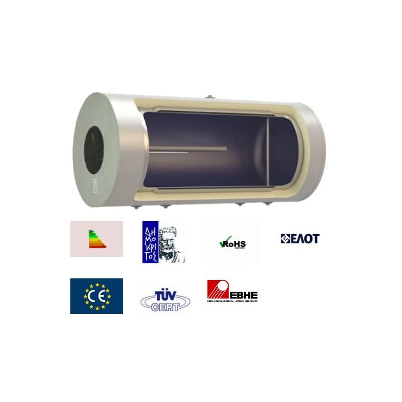 SOLAR ENERGY AG3/160/3 160LT GLASS ΜΕ 3m2 ΕΠΙΛΕΚΤΙΚΟ ΣΥΛΛΕΚΤΗ ΕΩΣ 4-5 ...